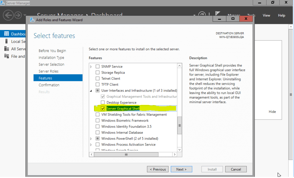 How To Get GUI In Windows Server 10 | Ervik.as